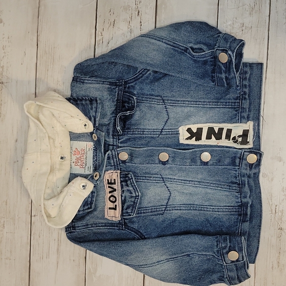 Zara | Jackets & Coats | Zara Pink Denim Jacket | Poshmark